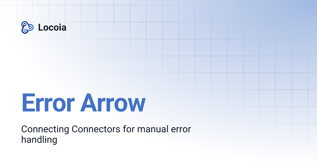 Error Arrow | Locoia